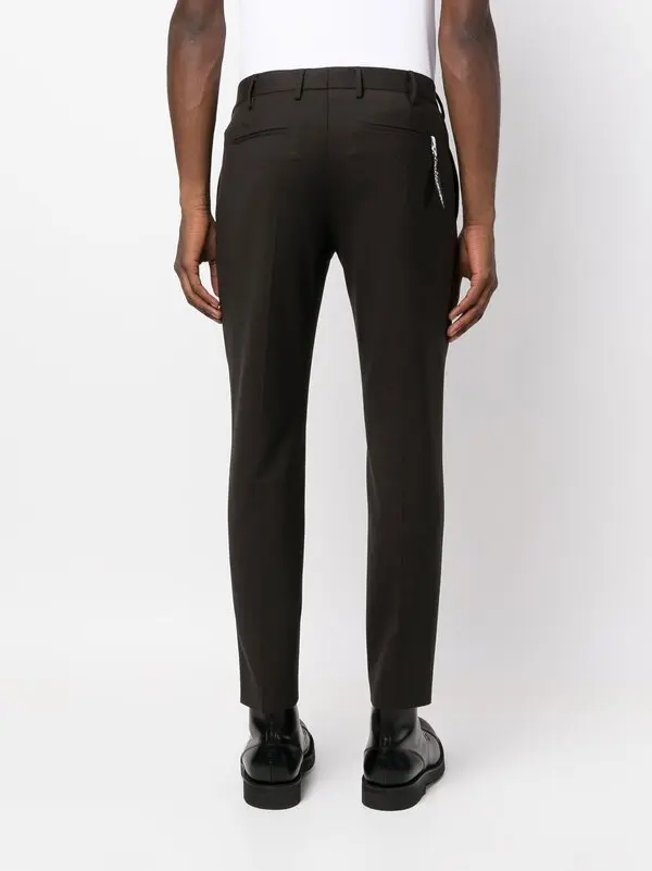 PT TORINO Straight-leg Trousers - Brown