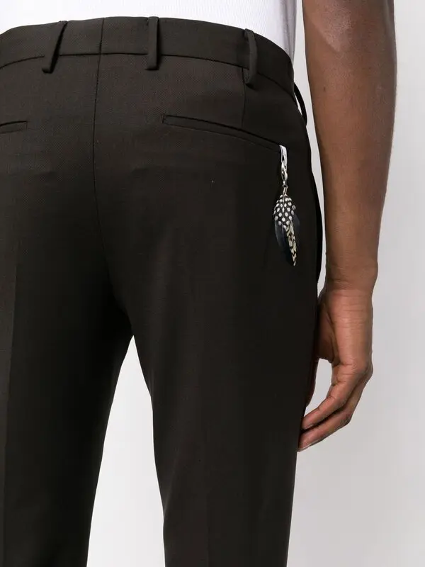 PT TORINO Straight-leg Trousers - Brown