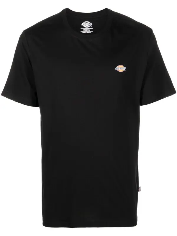 Dickies Logo-patch Cotton T-shirt - Black