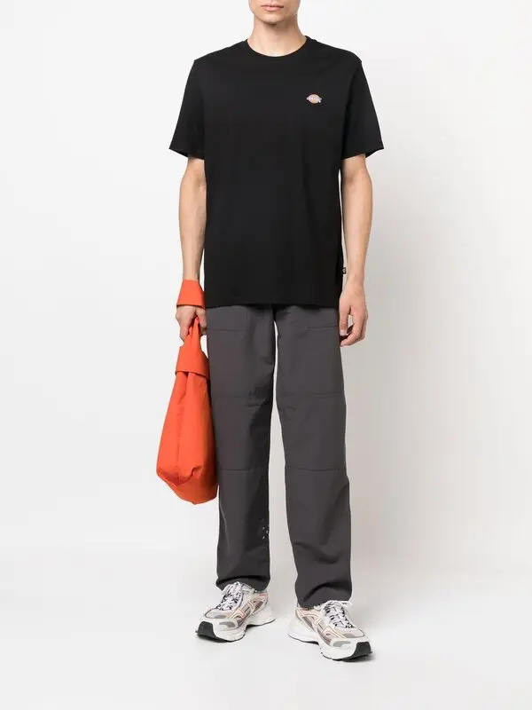 Dickies Logo-patch Cotton T-shirt - Black