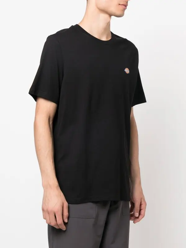 Dickies Logo-patch Cotton T-shirt - Black
