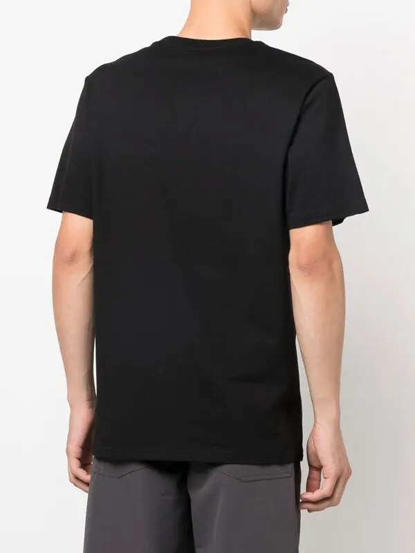 Dickies Logo-patch Cotton T-shirt - Black