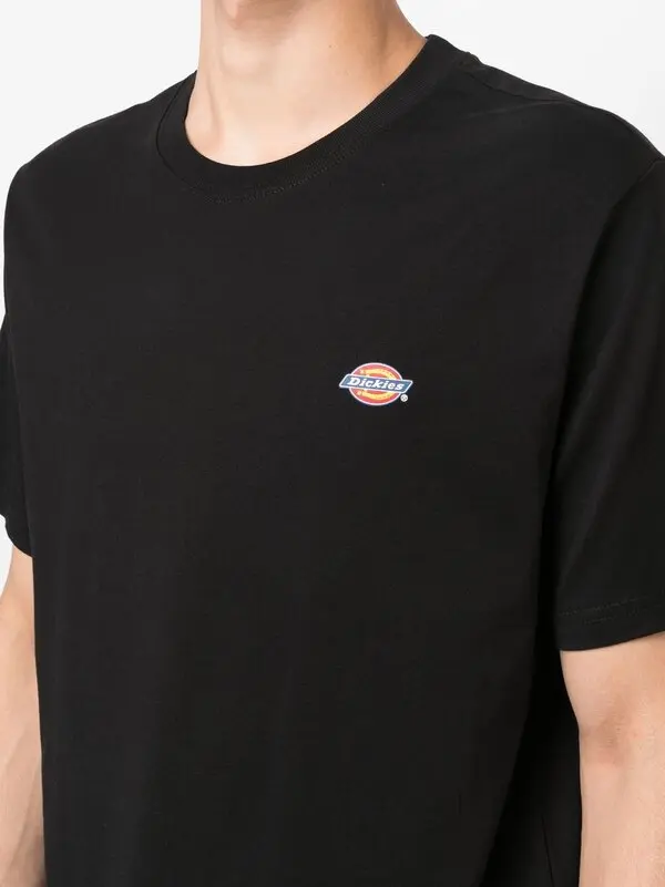 Dickies Logo-patch Cotton T-shirt - Black