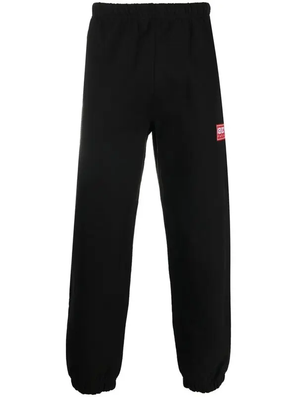 Kenzo Logo-patch Cotton Track Pants