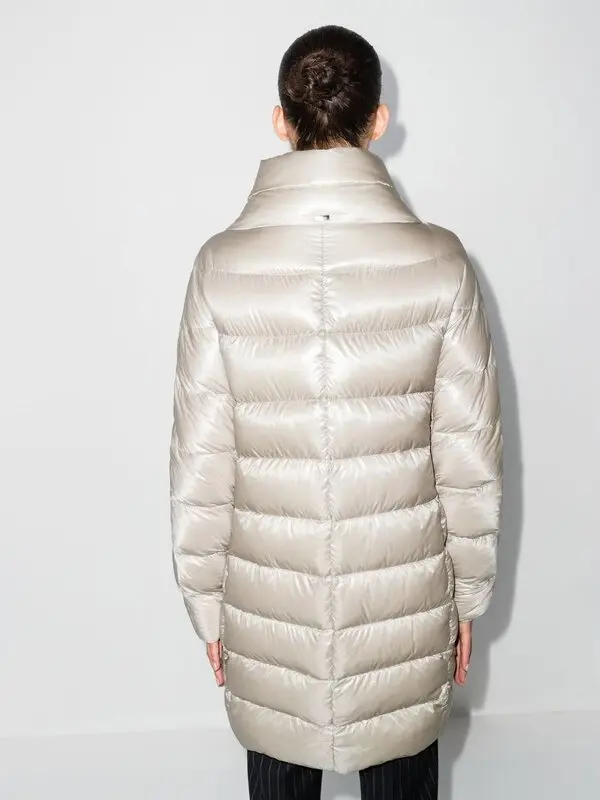 Herno Ultralight Quilted Coat - Neutrals