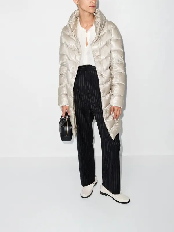 Herno Ultralight Quilted Coat - Neutrals