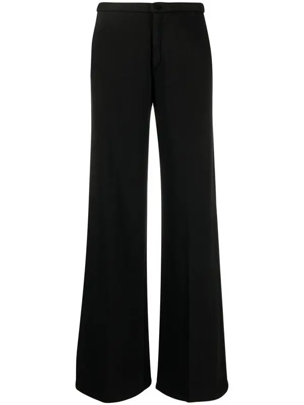 FORTE_FORTE Wide-leg Trousers - Black