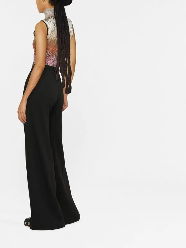 FORTE_FORTE Wide-leg Trousers - Black