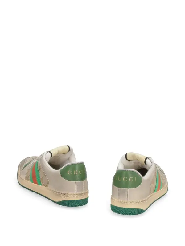Gucci Screener Lace-up Sneakers - Neutrals