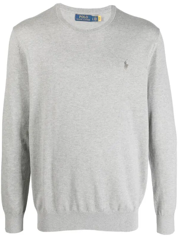 Polo Ralph Lauren Cotton-cashmere Jumper - Grey