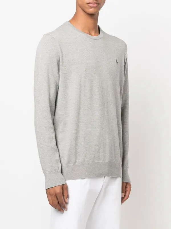 Polo Ralph Lauren Cotton-cashmere Jumper - Grey