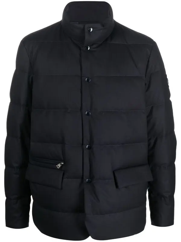 Woolrich Logo-patch Padded Coat