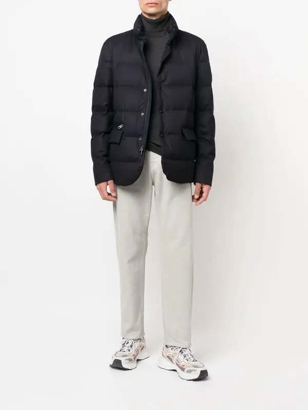 Woolrich Logo-patch Padded Coat