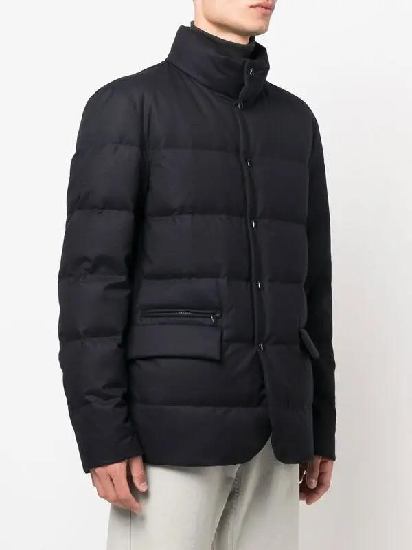 Woolrich Logo-patch Padded Coat