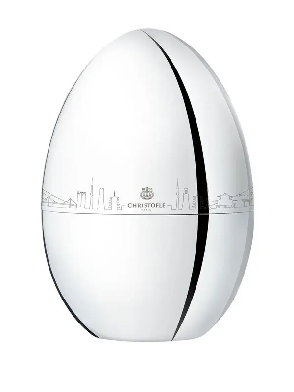 Christofle Mood Skyline Japan Espresso Spoon - Silver