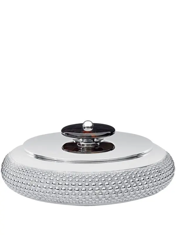 Christofle Perles Decorative Round Box