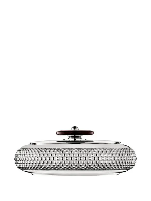Christofle Perles Decorative Round Box