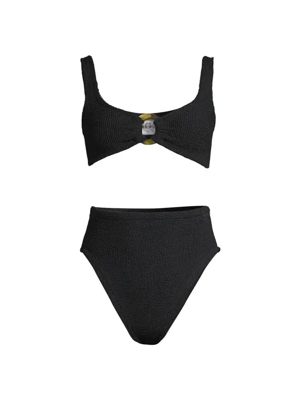 Hunza G Nadine Bikini Set - Black