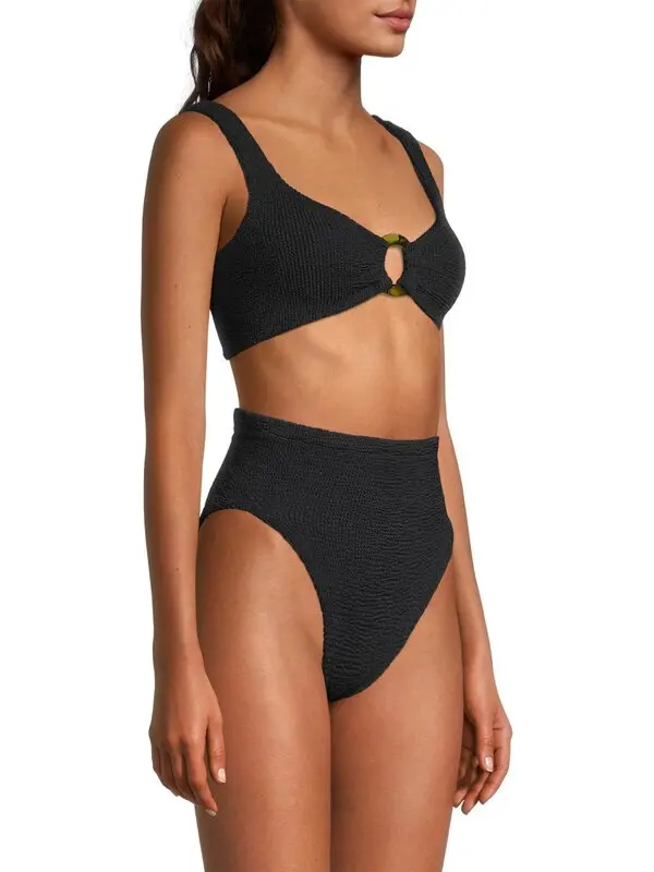 Hunza G Nadine Bikini Set - Black