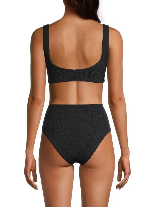 Hunza G Nadine Bikini Set - Black
