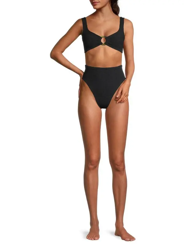 Hunza G Nadine Bikini Set - Black