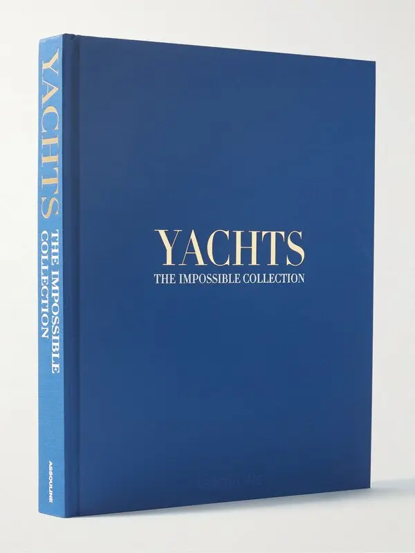Assouline Yachts: The Impossible Collection Hardcover Book - Blue