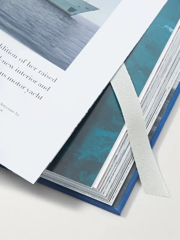 Assouline Yachts: The Impossible Collection Hardcover Book - Blue