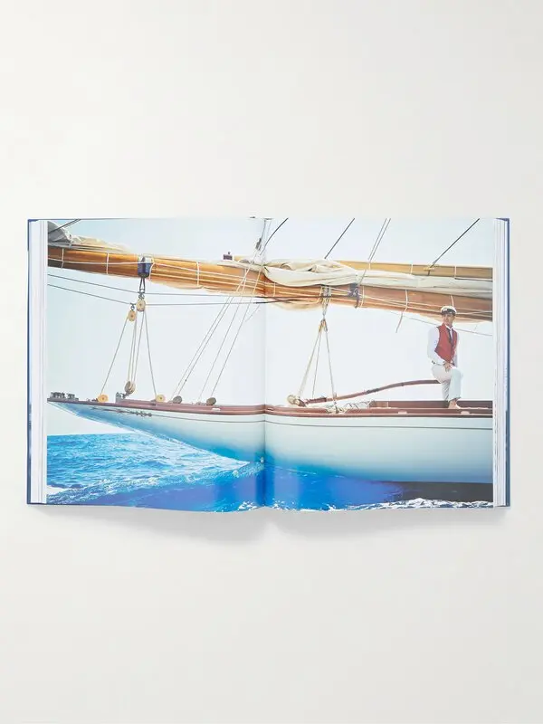 Assouline Yachts: The Impossible Collection Hardcover Book - Blue