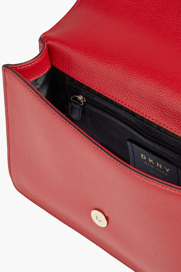 Dkny Elissa Large Embellished Leather Shoulder Bag
