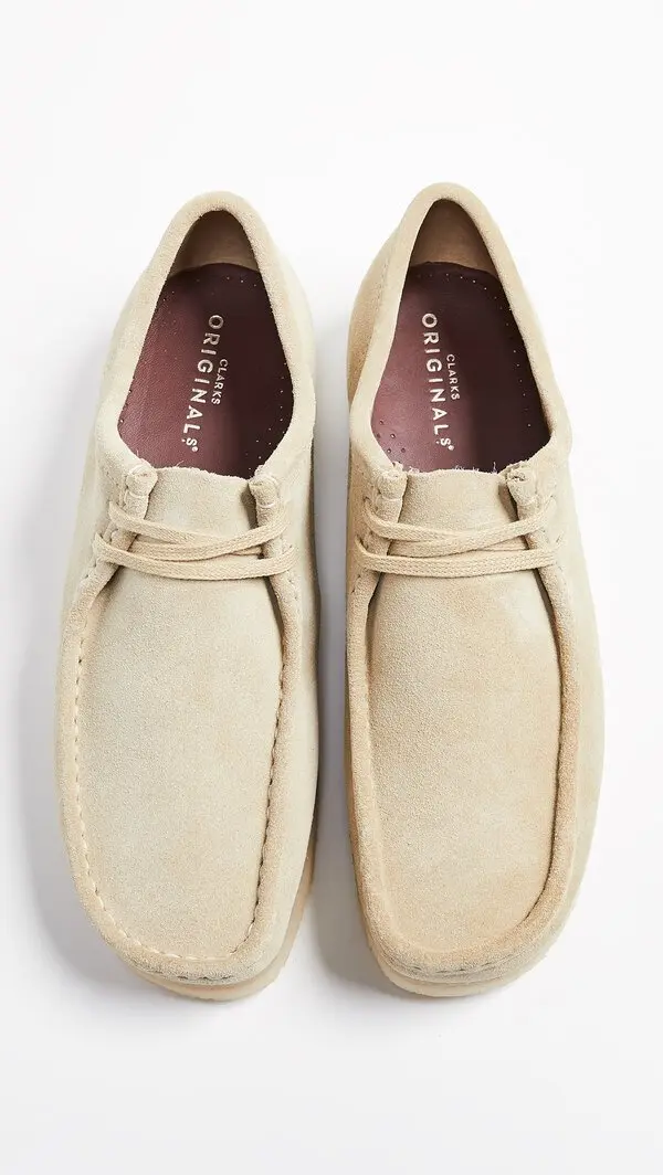 Clarks Suede Wallabee - Maple