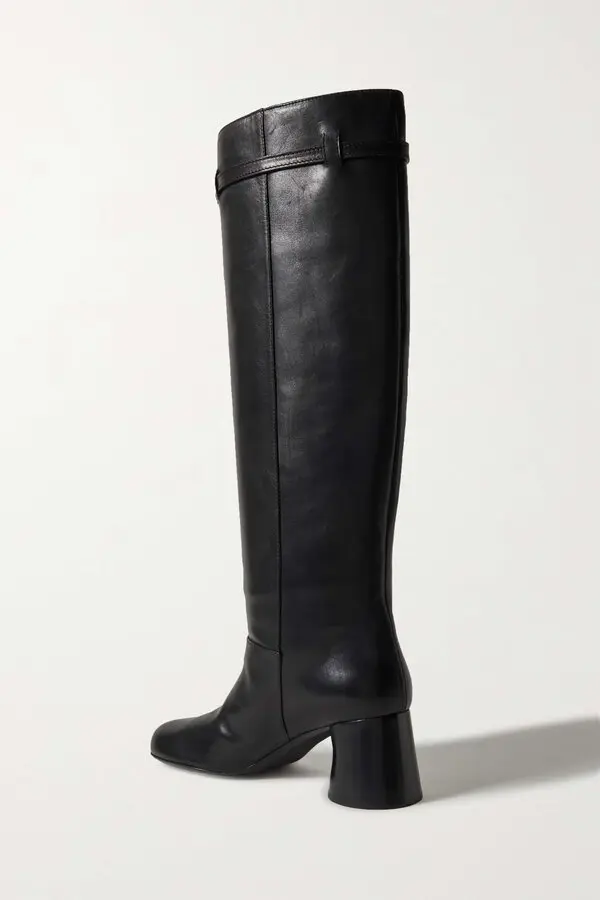 Khaite Admiral Leather Knee Boots