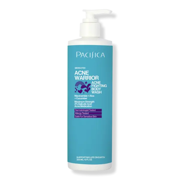PACIFICA Acne Fighting Body Wash With 2% Salicylic Acid - One-color