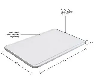 KITCHENAID Classic 12' X 18' Poly Cutting Board