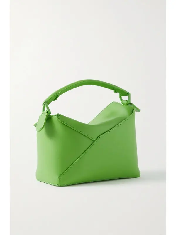 Loewe Puzzle Edge Small Shoulder Bag - Green