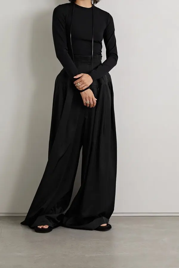 THE ROW Inverness Stretch-jersey Top