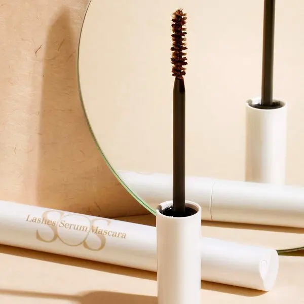 Clarins Sos Lashes Serum Mascara With Castor Oil Lash Boosting Mascara - Caramel