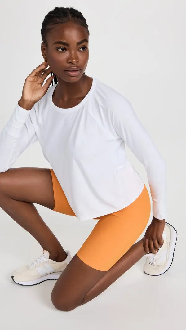 Beyond Yoga Featherweight Daydreamer Pullover - Cloud White