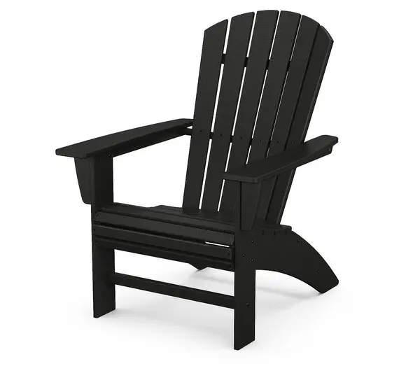 POLYWOOD Nautical Curveback Adirondack Chair - One-color