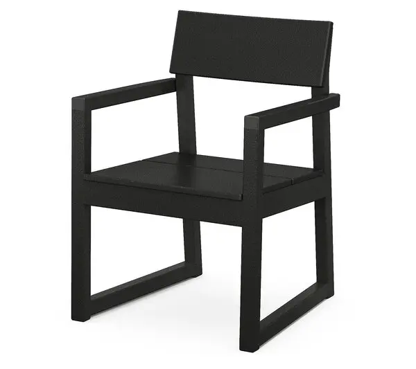 POLYWOOD Edge Dining Arm Chair