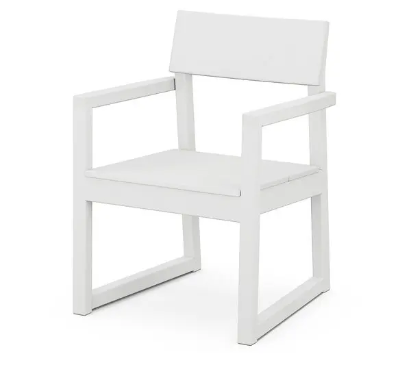 POLYWOOD Edge Dining Arm Chair