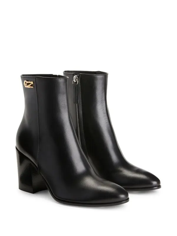 GIUSEPPE ZANOTTI 80mm Enriette Ankle Boots
