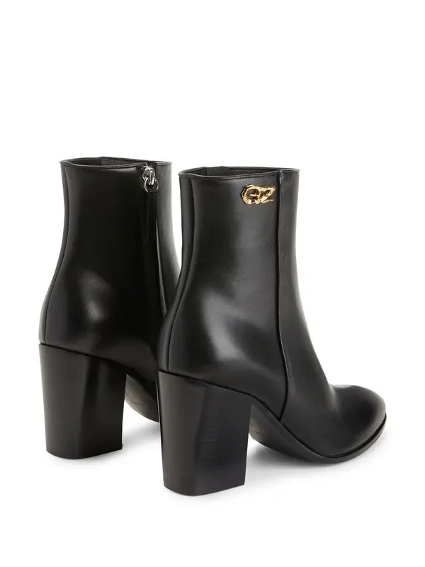 GIUSEPPE ZANOTTI 80mm Enriette Ankle Boots