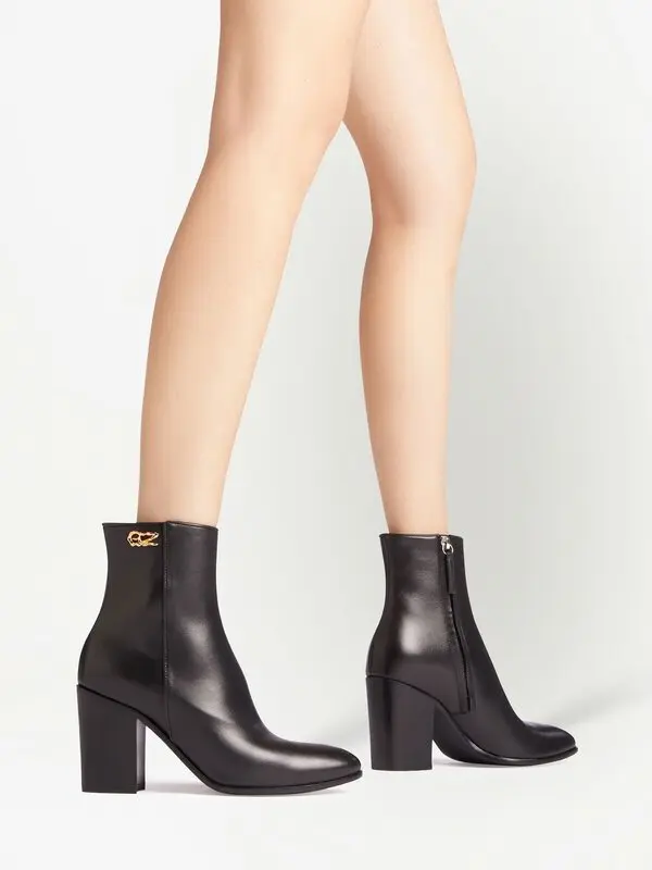 GIUSEPPE ZANOTTI 80mm Enriette Ankle Boots