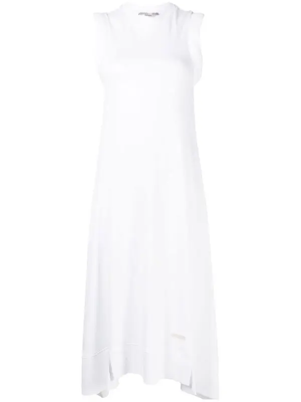 Stella McCartney Logo Patch Detail Tank Dress