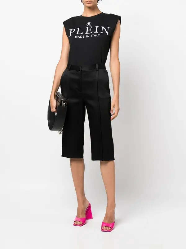 Philipp Plein Logo-print Tank Top - Black