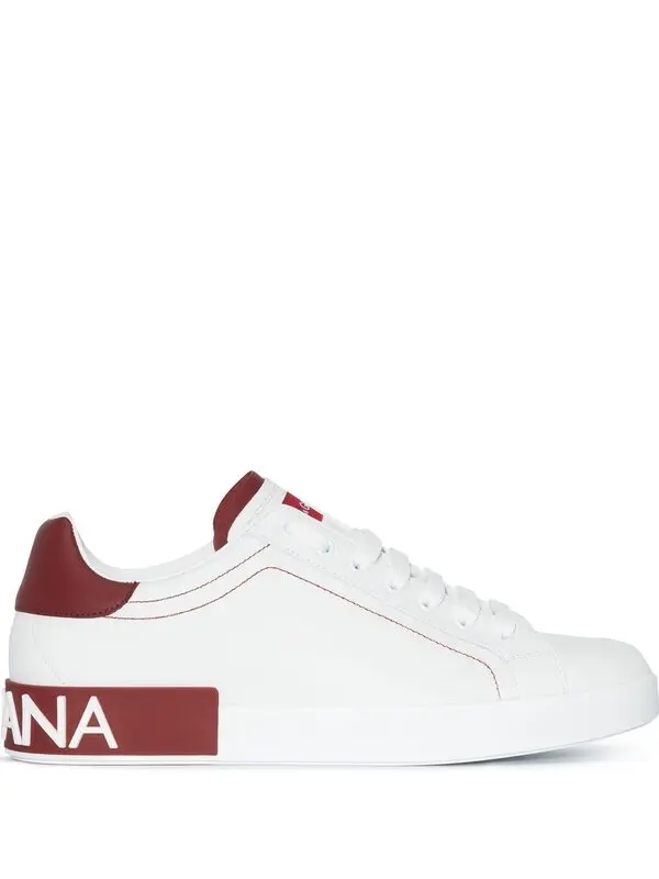 Dolce & Gabbana Portofino Low-top Sneakers - White