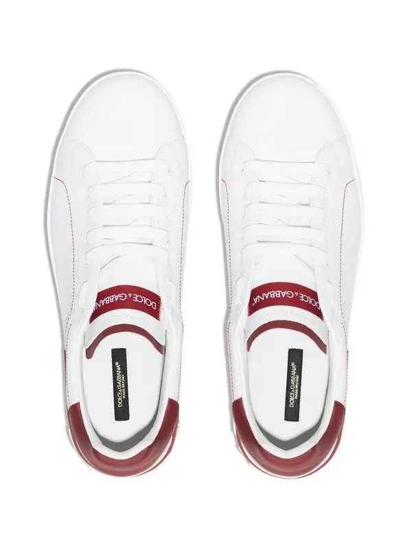 Dolce & Gabbana Portofino Low-top Sneakers - White