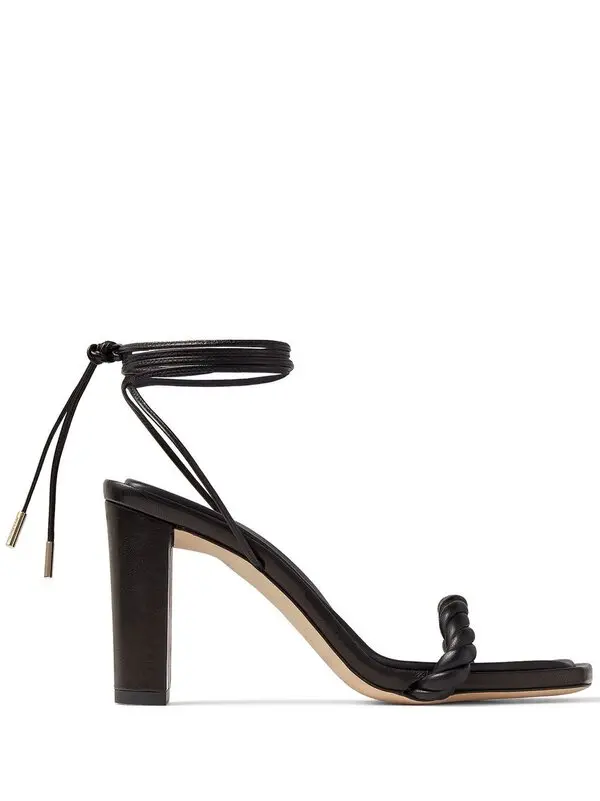 JIMMY CHOO Diosa 85mm Leather Sandals
