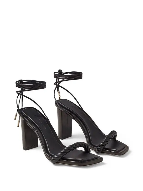 JIMMY CHOO Diosa 85mm Leather Sandals