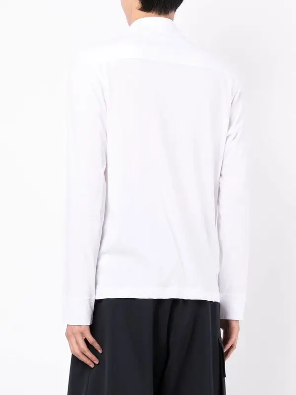 JAMES PERSE Long-sleeve Knit Shirt - White